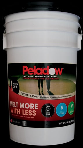 Peladow Calcium Chloride Pellets 50 lb. Pails – NH Ice Melt Warehouse